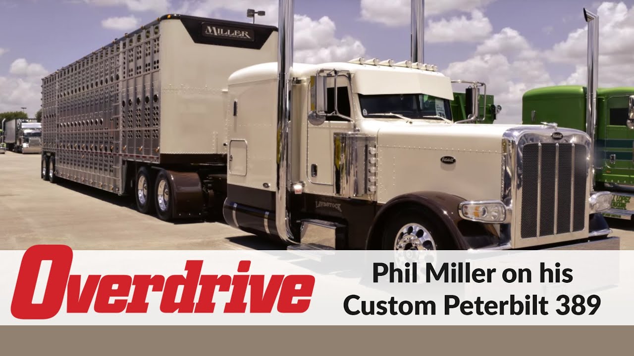 Peterbilt Custom 389 Bull Hauler Big Rig Trucks