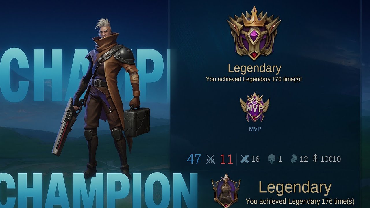 Granger Moba55 Rising opening match / Legendary/Normal Gameplayer - YouTube