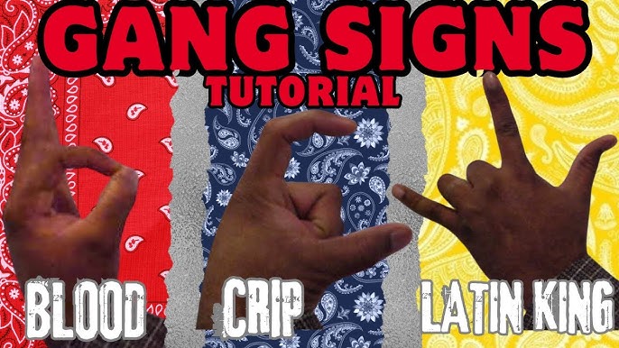 Latin King Gang Hand Signs