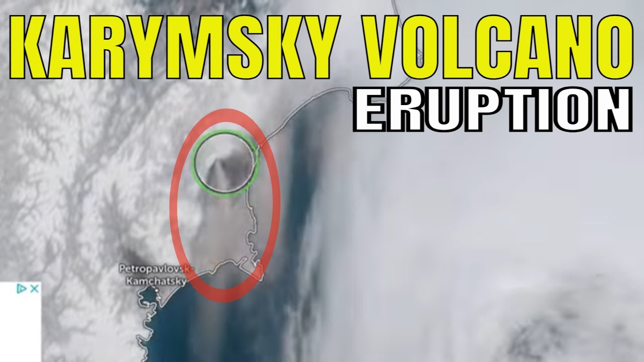 EXPLOSIVE ERUPTION At Karymsky Volcano In Kamchatka / AIR Quality ...