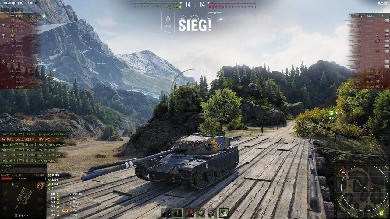 T95/FV4201 Chieftain U.K. - 11,2K Damage 8 Kills Fadin | World of Tanks ...