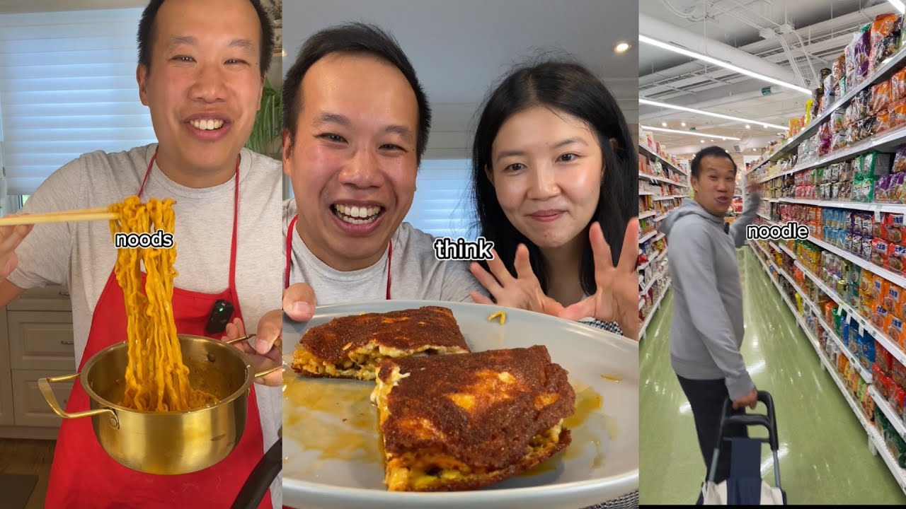 I Made a Ramen Taco 🤣 For My Wife To Rate ($5 Ramen Hack Challenge) - YouTube