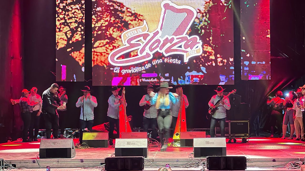 Amanecer llanero en las Fiestas de Elorza 2024- Yenifer Mora - YouTube