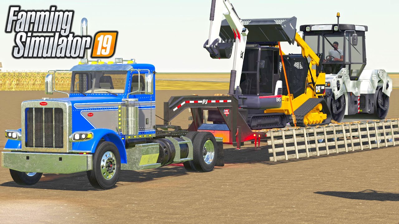 BUILDING A POLICE STATION FS19 (Nebraska Lands USA) FARMING SIMULATOR ...