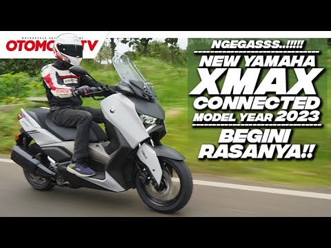 PERTAMA di INDONESIA..!!! NGEGAS NEW XMAX 250 CONNECTED 2023, BEGINI RASANYA l Otomotif TV - YouTube