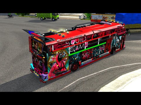 BUS SIMULATOR INDONESIA GAME PLAY(SQUID GAME) SHIFT