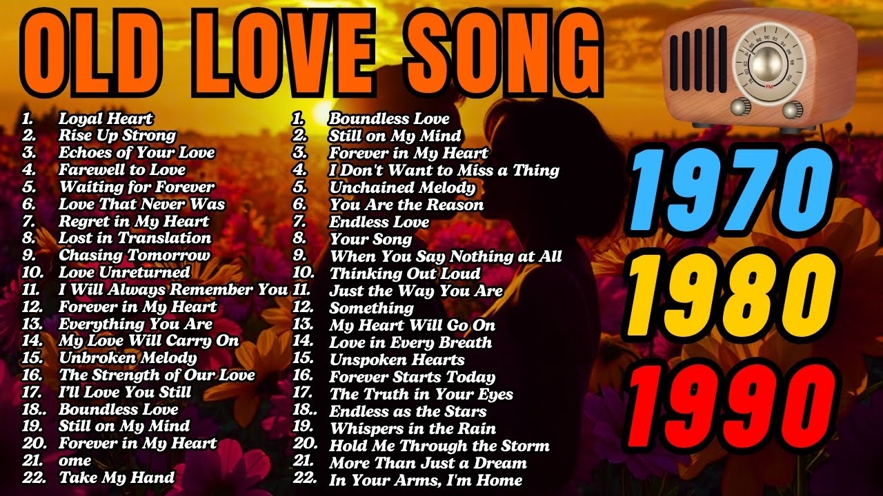 Top 100 Classic Love Songs 70's 80's 90's | Best Romantic Love Songs ...