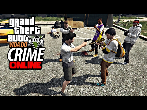 GTA V VIDA DO CRIME - Treta com Borog e Guga nos traiu #30