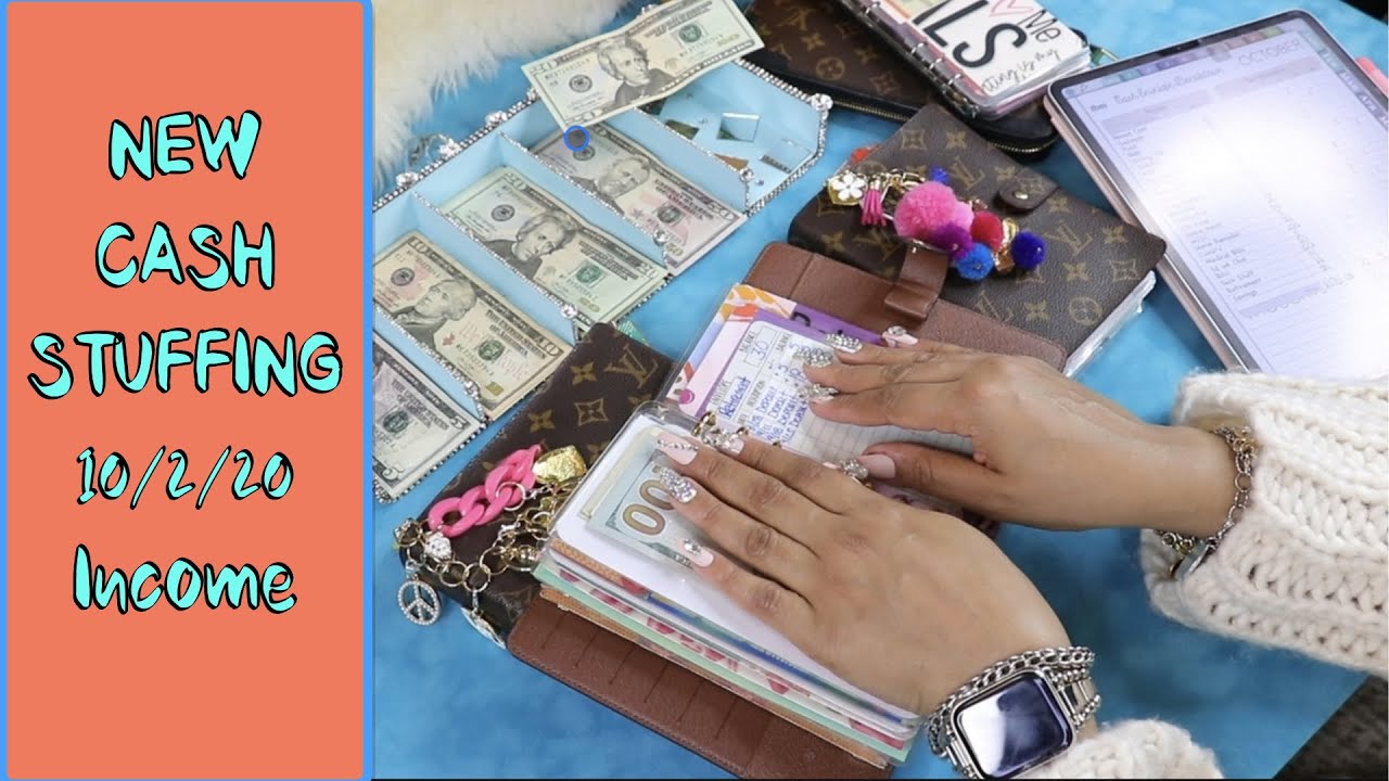 Cash Stuffing for OCT 2nd Income - Digital Budget - #CashEnvelopeSystem ...