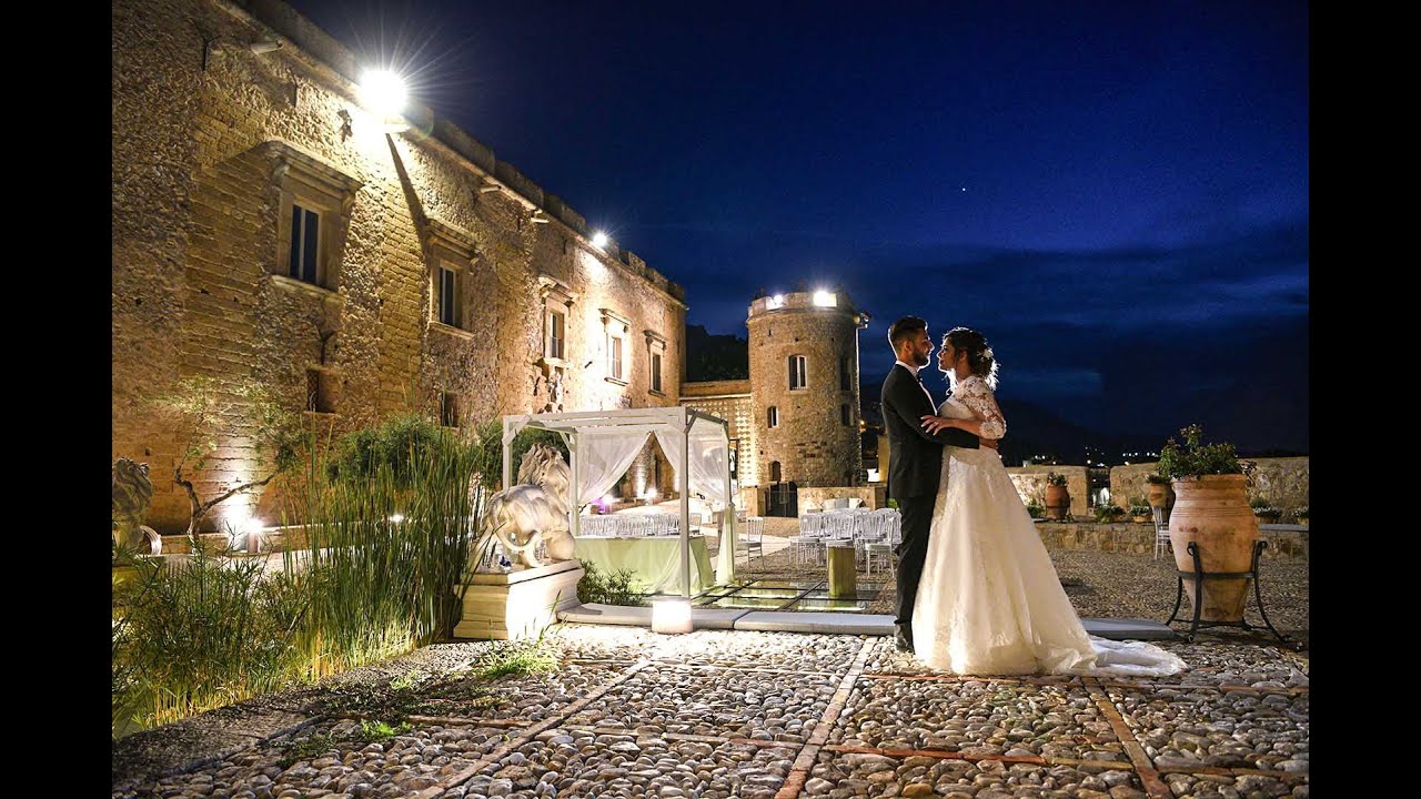 Federica + Gabriele Castello Lanza di Trabia - YouTube