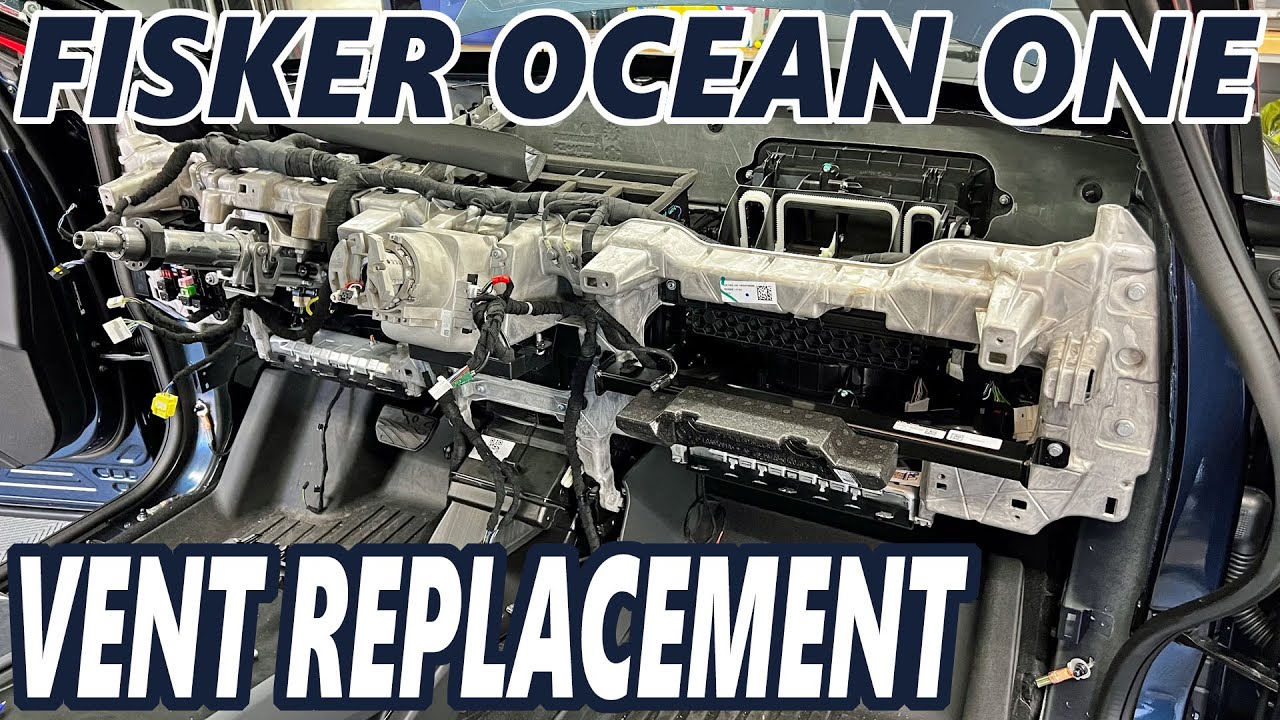Fisker Ocean One - Vent Replacement & Software Update 2.00 - YouTube