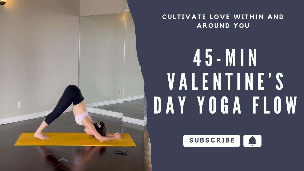 45-Minute Heart-Opening Valentine’s Day Yoga Flow | Cultivate Love ...