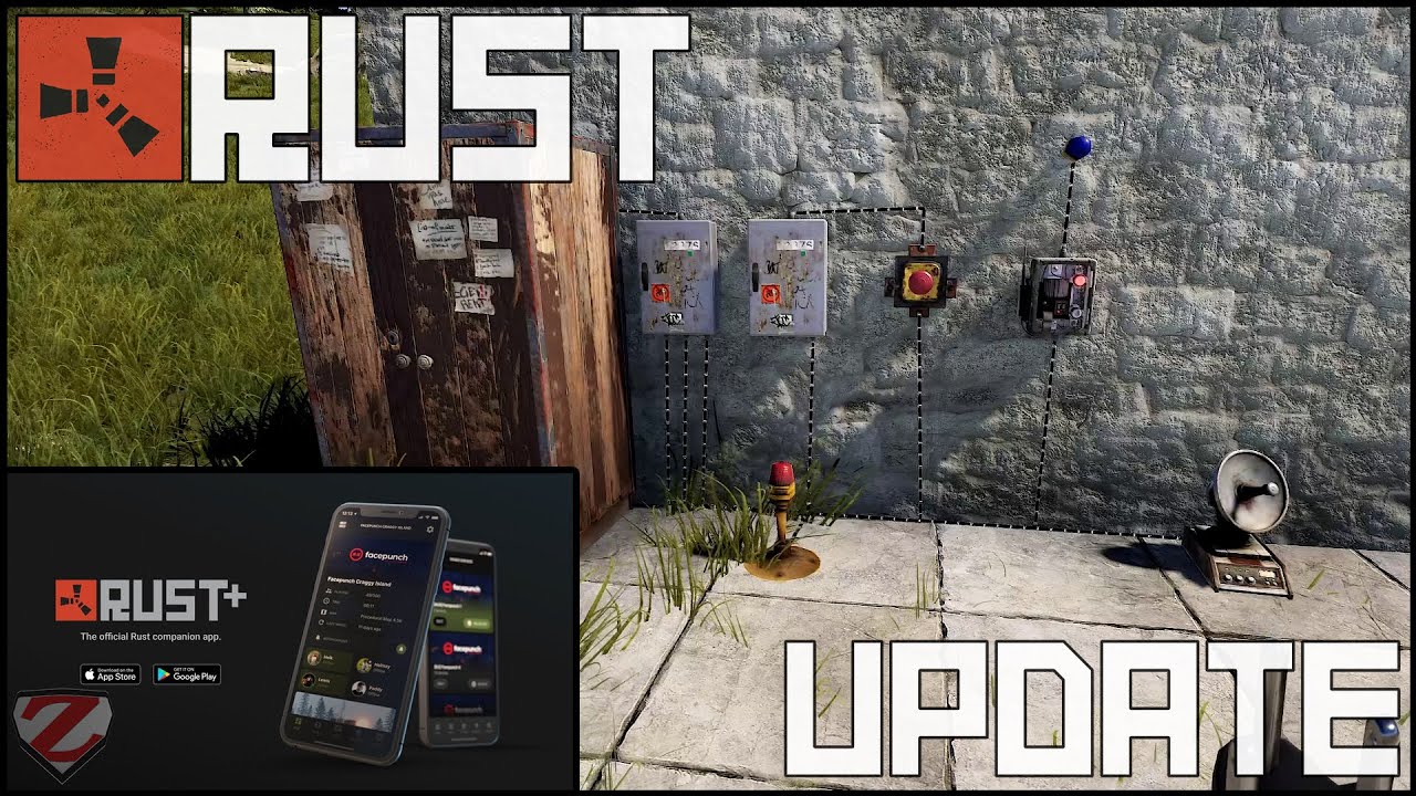 RUST Update ☢️ Smartphone App Rust+ Companion App - Raid Alarm - Neue ...