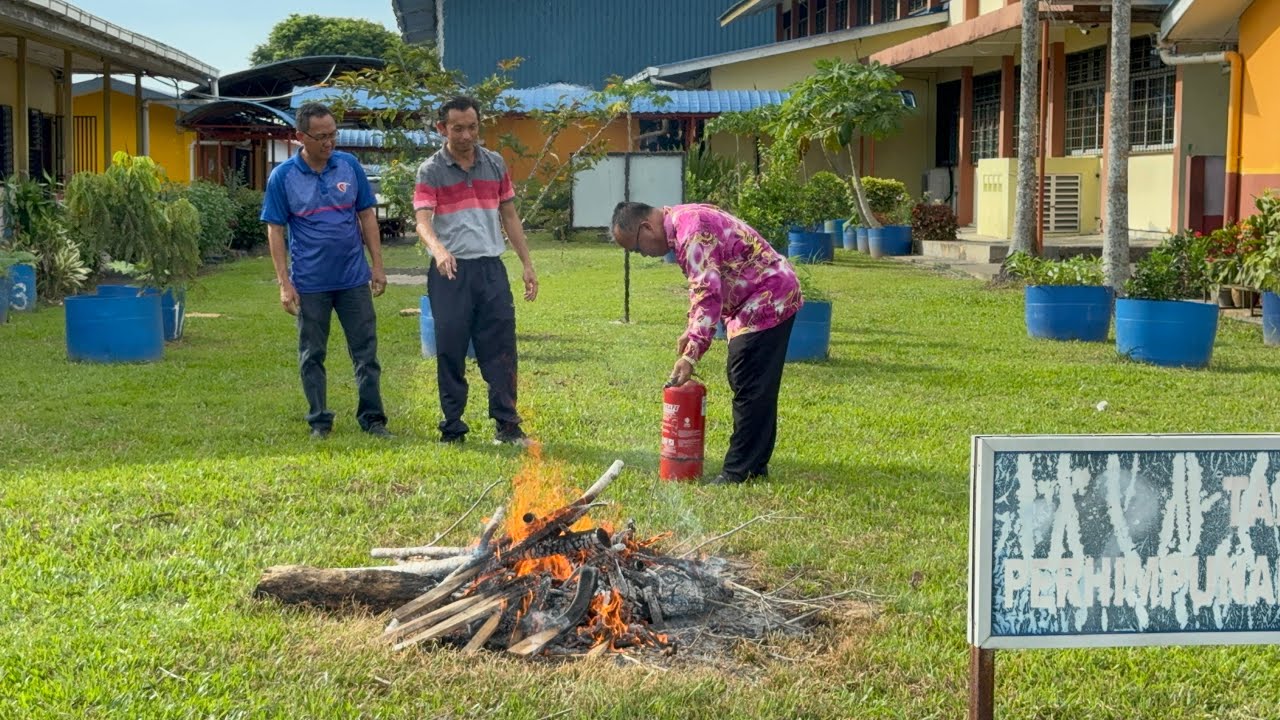 Fire Drill Sesi Petang SKSA 2023 - YouTube
