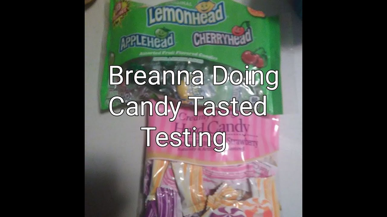 Tasted Testing Candy - YouTube