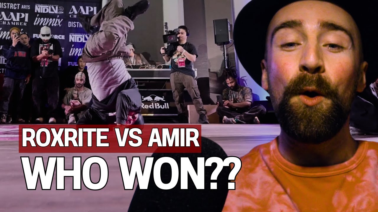 Bboy Roxrite vs Bboy Amir - WHO WON?! - YouTube