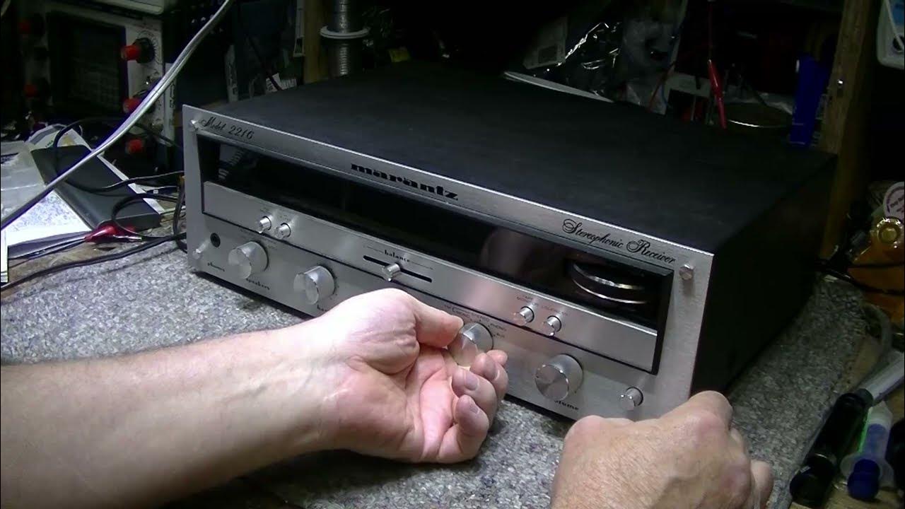Marantz 2216 Receiver Repairs (Ep. 228) - YouTube