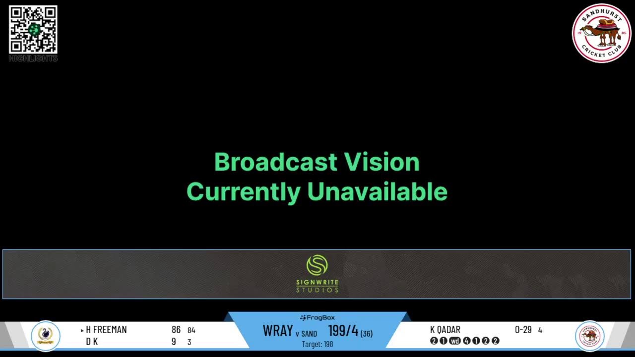 Sandhurst CC, Berks Friendly XI v Wraysbury CC Sunday XI - YouTube