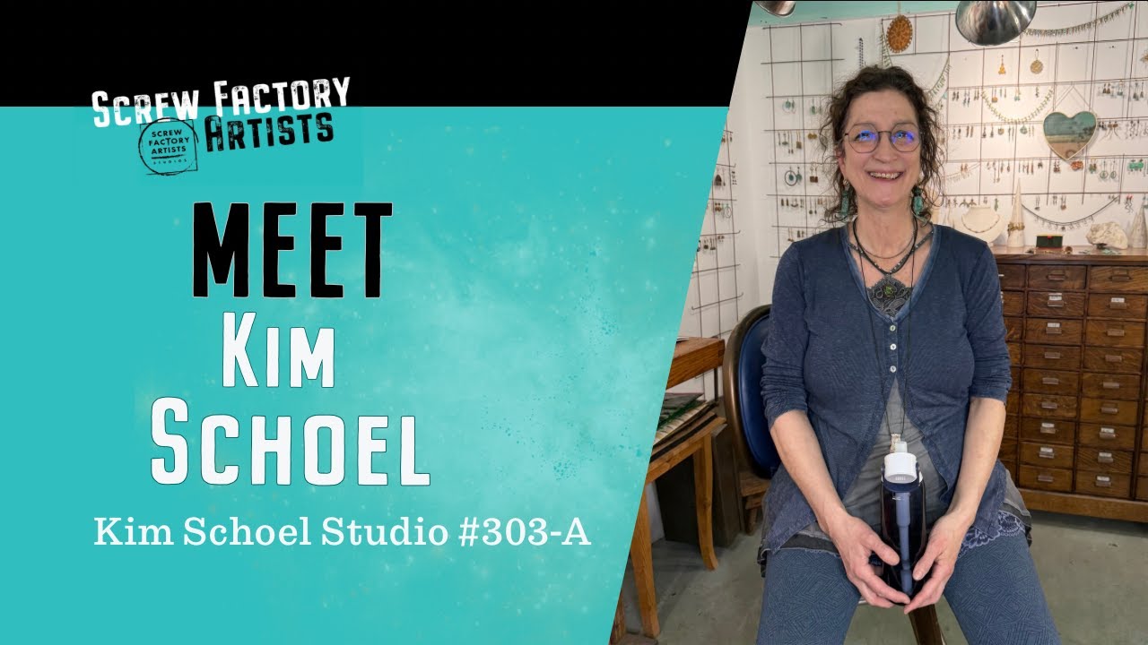 Kim Schoel’s Artistic Journey at The Screw Factory - YouTube