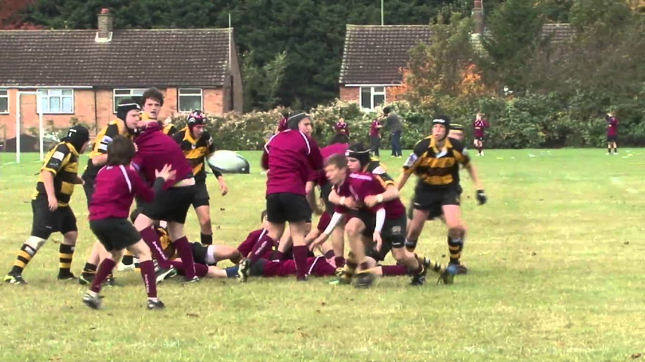 Hitchin RFC U15 v Tring RFC - Sunday 21st October 2012 - YouTube
