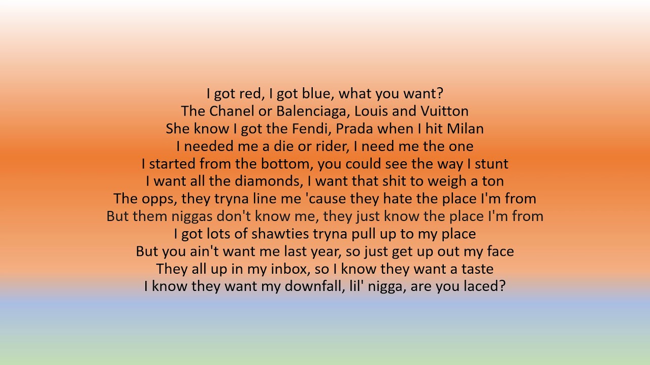 Lil Tecca - Ransom (lyrics) - YouTube