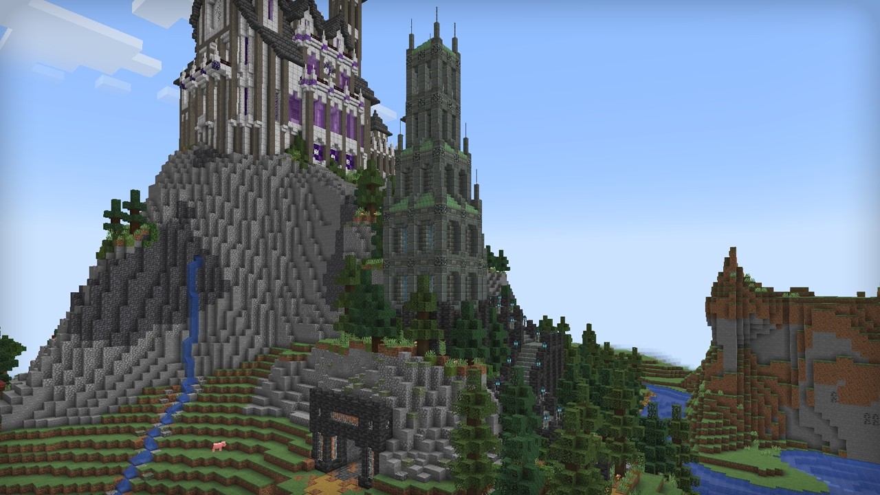 Minecraft Timelapse - Gothic Watchtower - YouTube