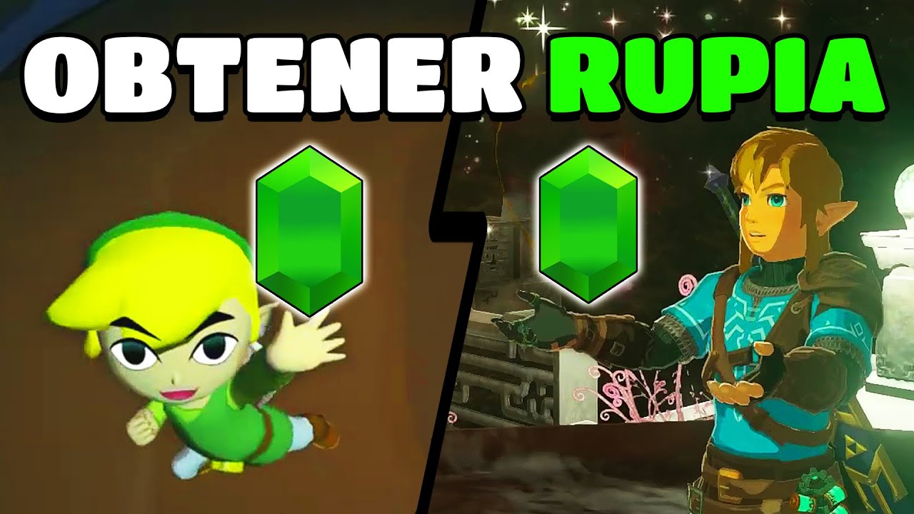 ¿QUÉ tan RÁPIDO puedes OBTENER UNA RUPIA en cada juego de ZELDA? - YouTube