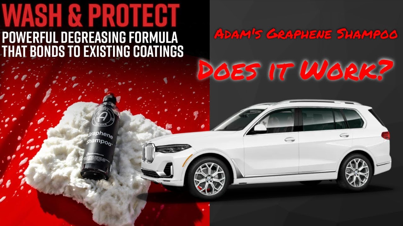 BMW X7 Maintenance Wash with Adam's Graphene Shampoo Review - YouTube