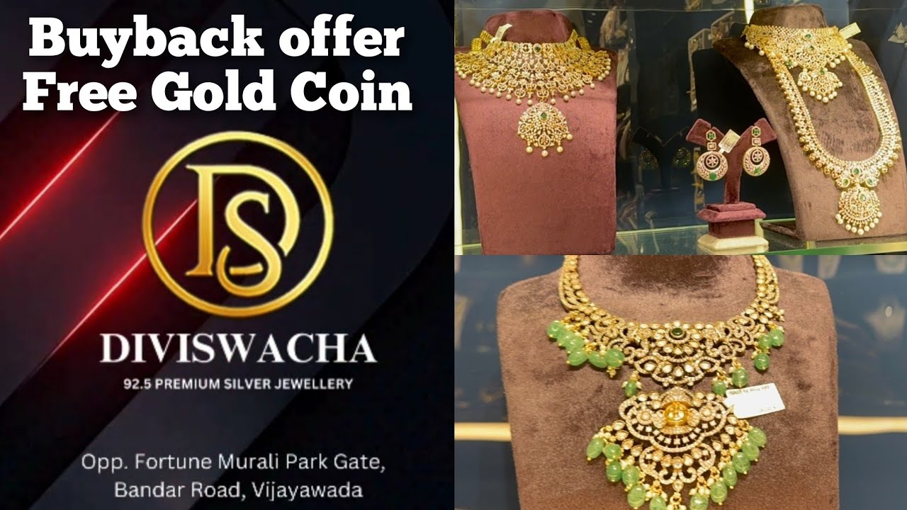Free Gold coin offer|Free Mehandi|Premium 92.5 Silver Jewellery 22ct ...