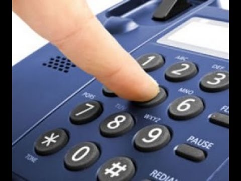 como instalar o telefone fixo (nova técnica 2018) - YouTube