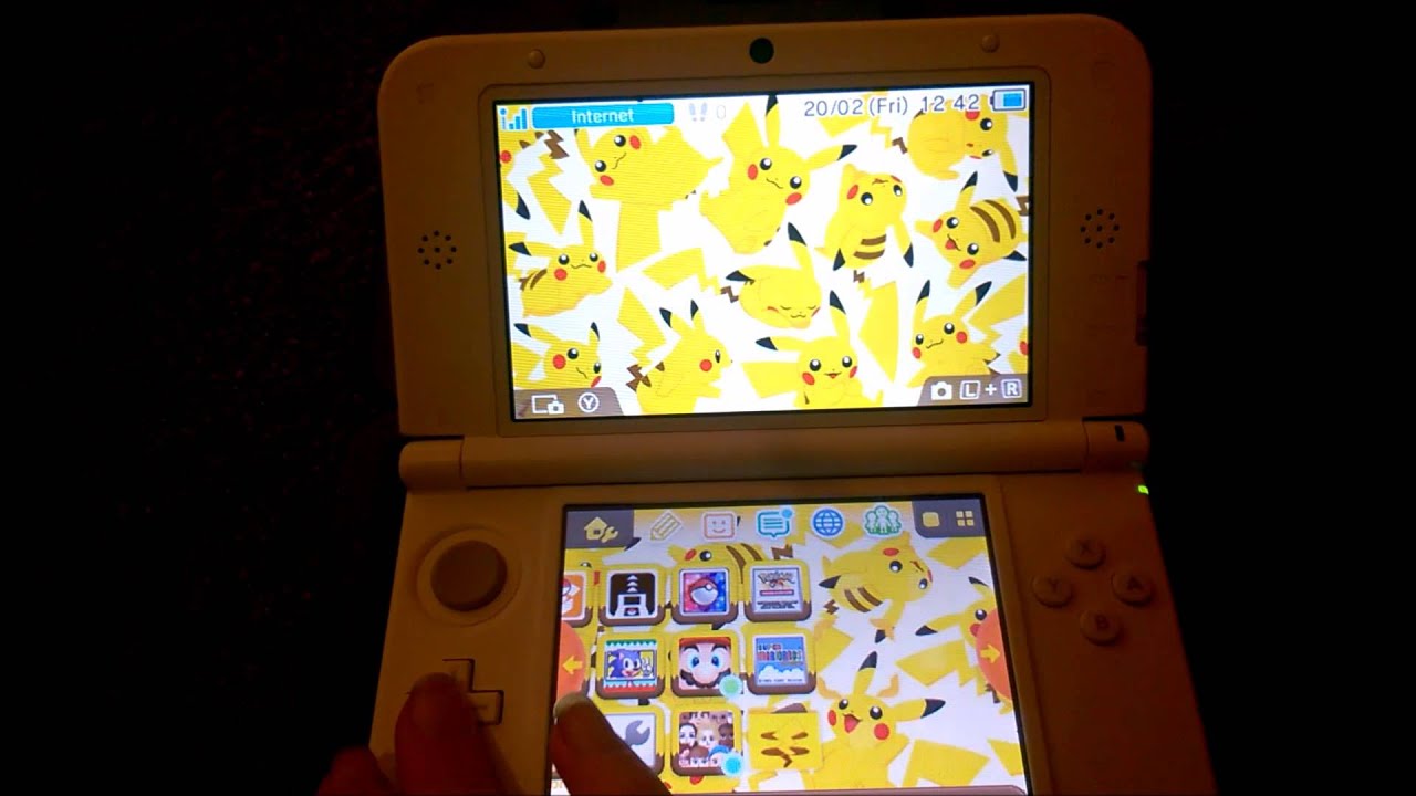 Nintendo 3DS Theme: Pokemon: Pikachu! - YouTube