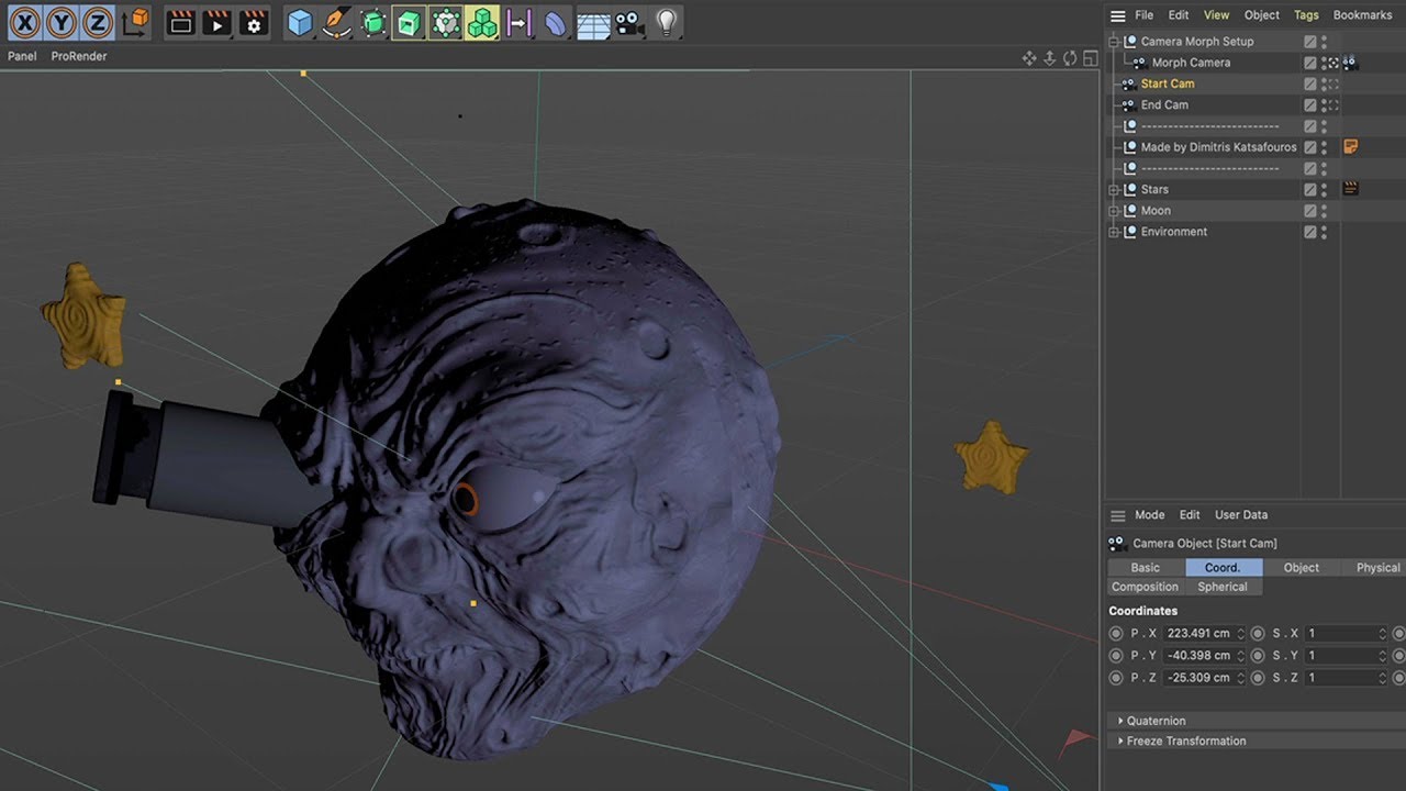 Creating Morph Camera Animations in Cinema 4D - YouTube