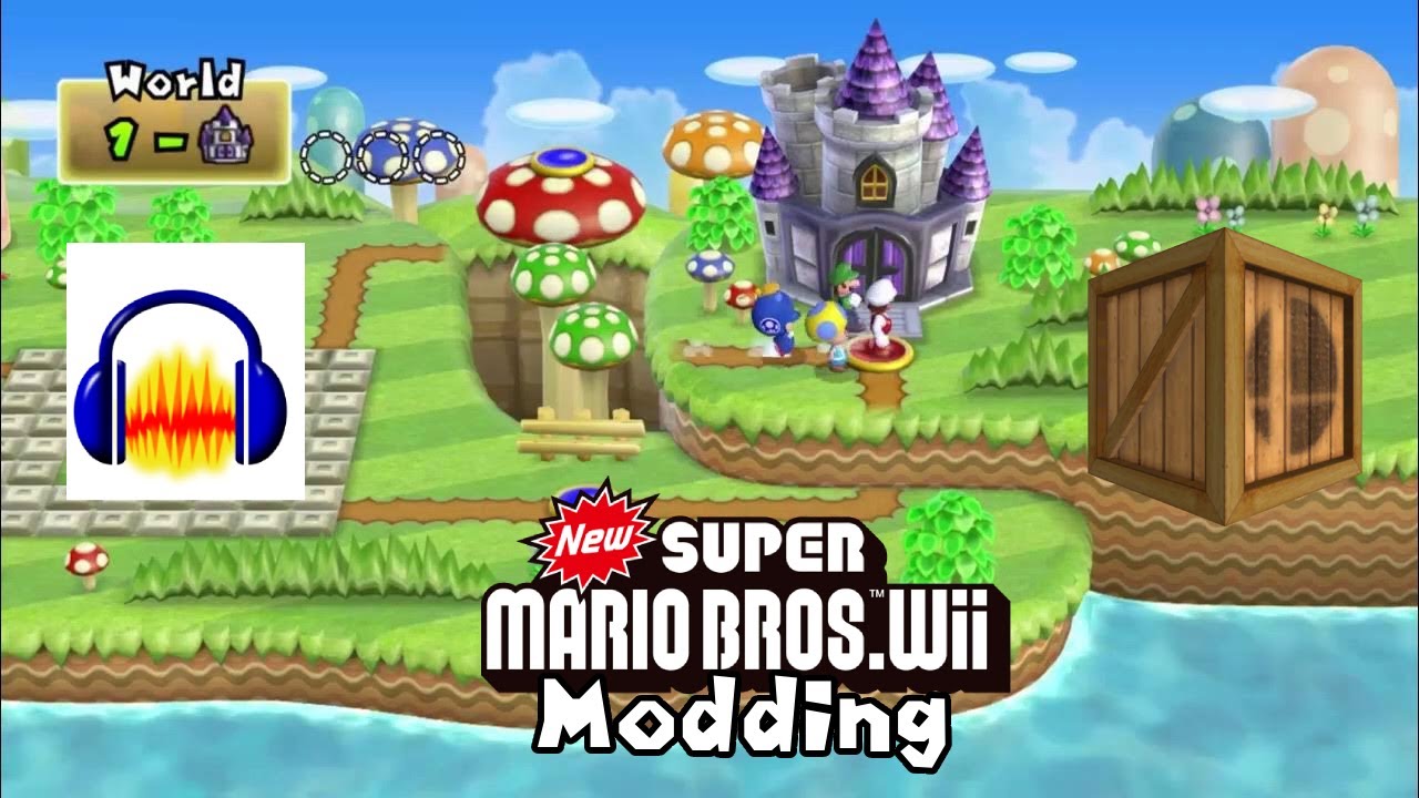 [Tutorial] NSMBW Modding How to make Custom Music - YouTube