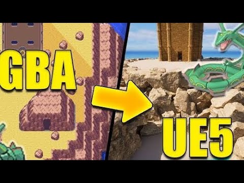 Pokémon Emerald gets stunning 3D Unreal Engine 5 remake#games #remake ...