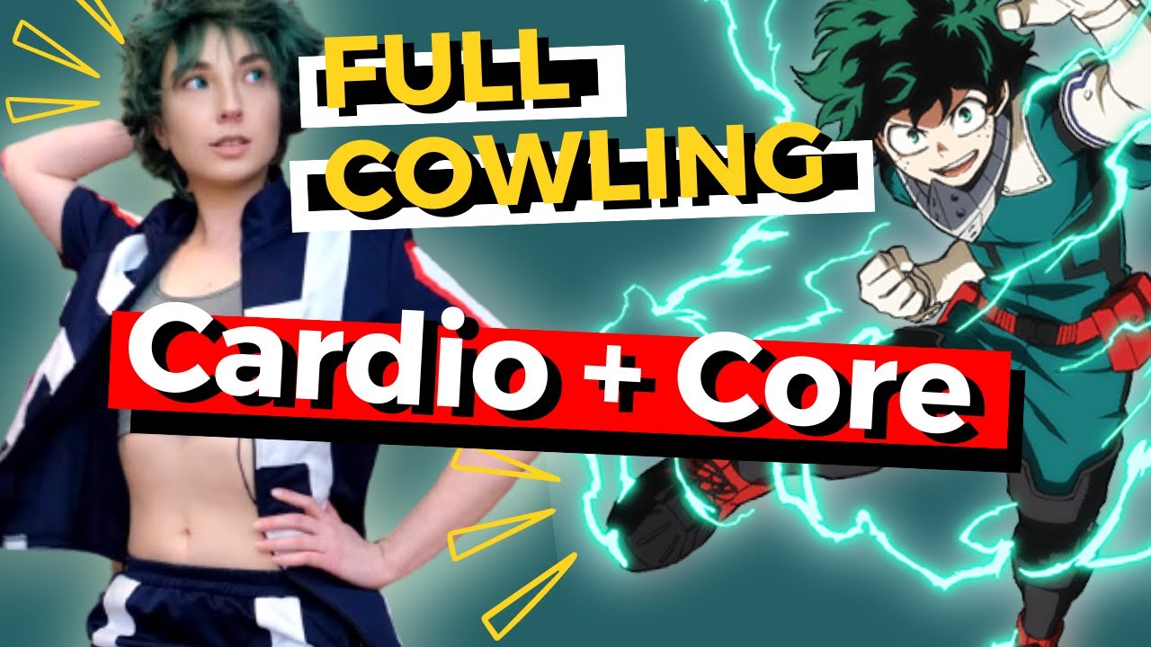 Deku’s Full Cowling Cardio and Core 😭 10 MINUTE Hero Strength Training ...