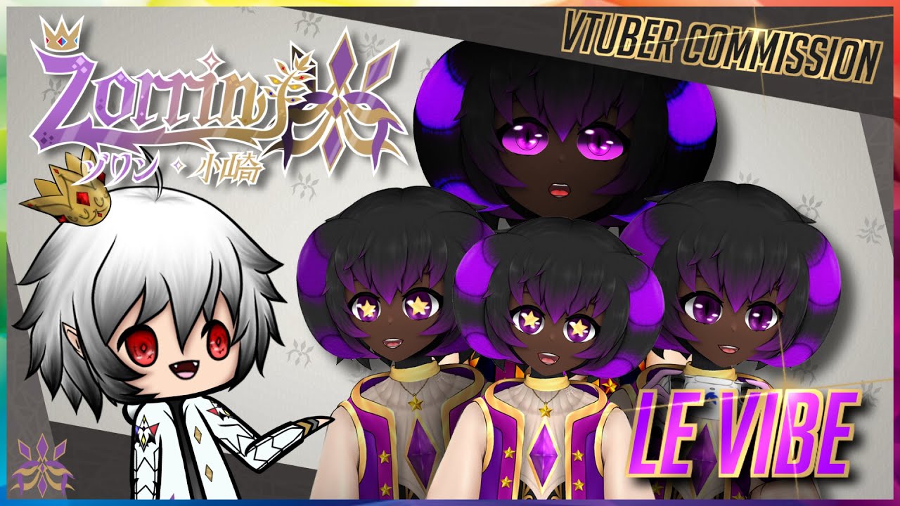 Le Vibe VTuber Model Showcase (@sizzstar) | Zorrin小崎 VTuber Commission ...