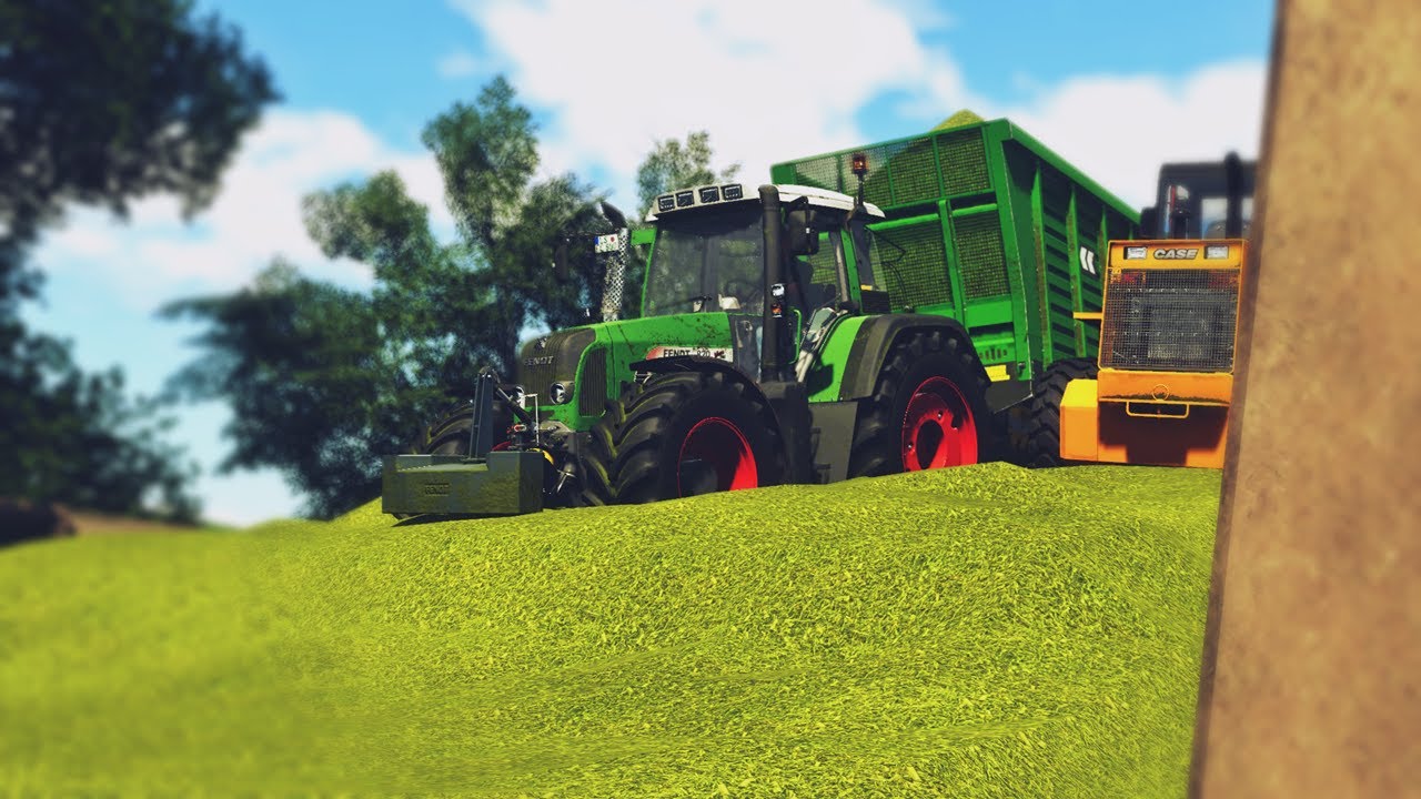 Harvesting corn silage @ Oakfield edit by Sukaz FS19 - YouTube