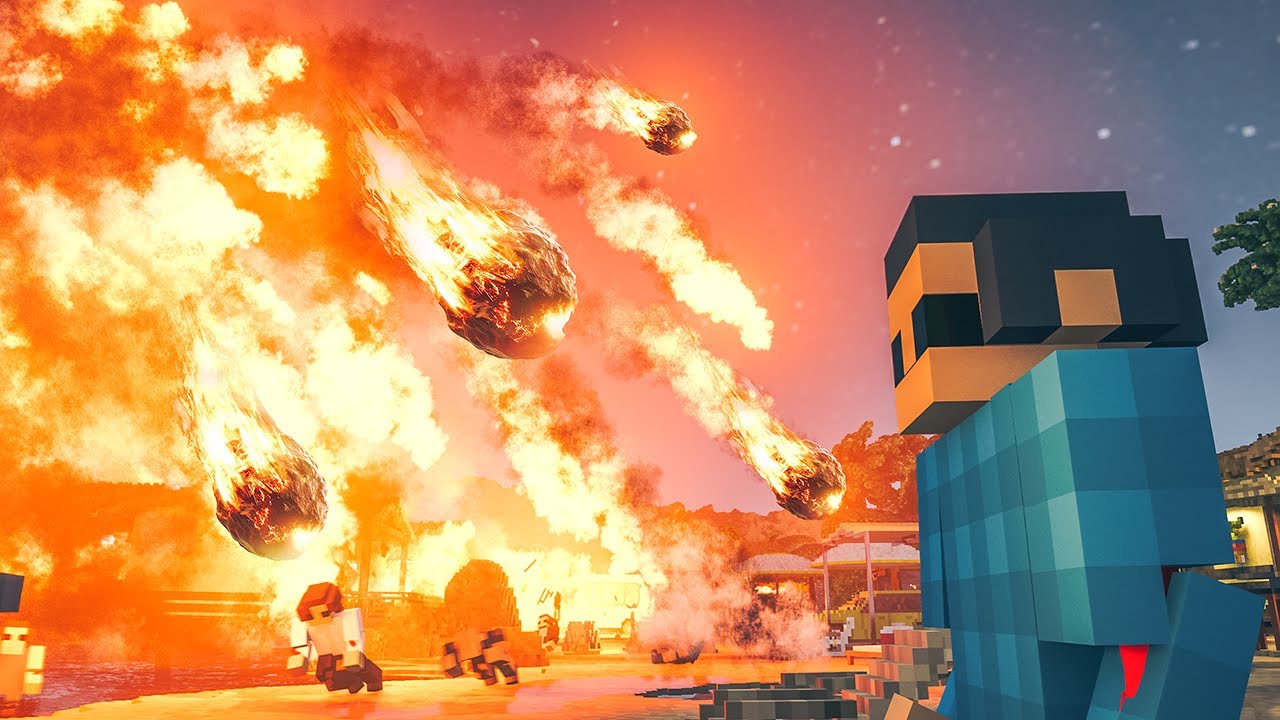 Realistic Meteor Storm | Teardown - YouTube