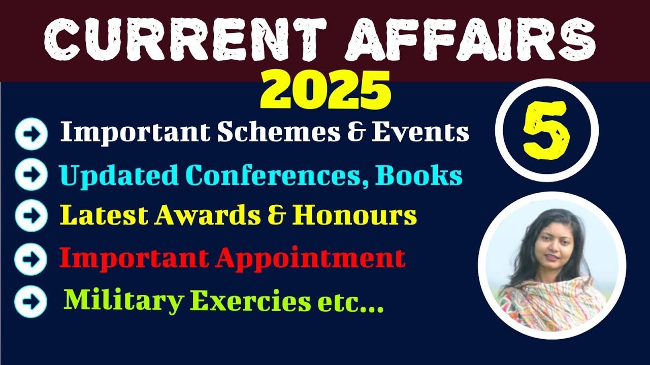 2025 important current affairs through MCQ (part 5) | Current Affairs ...