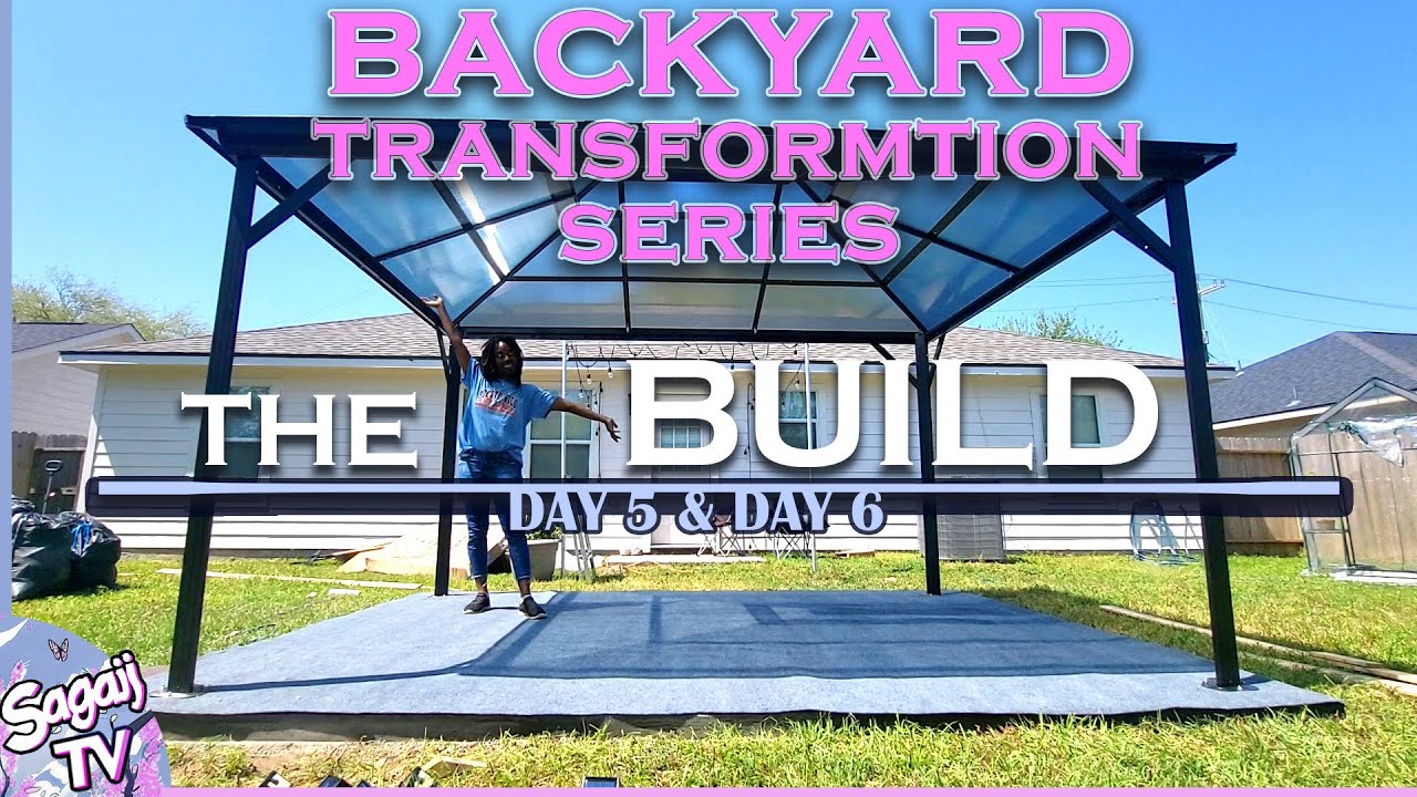 Backyard Transformation | Day 5 & 6: The Build - YouTube