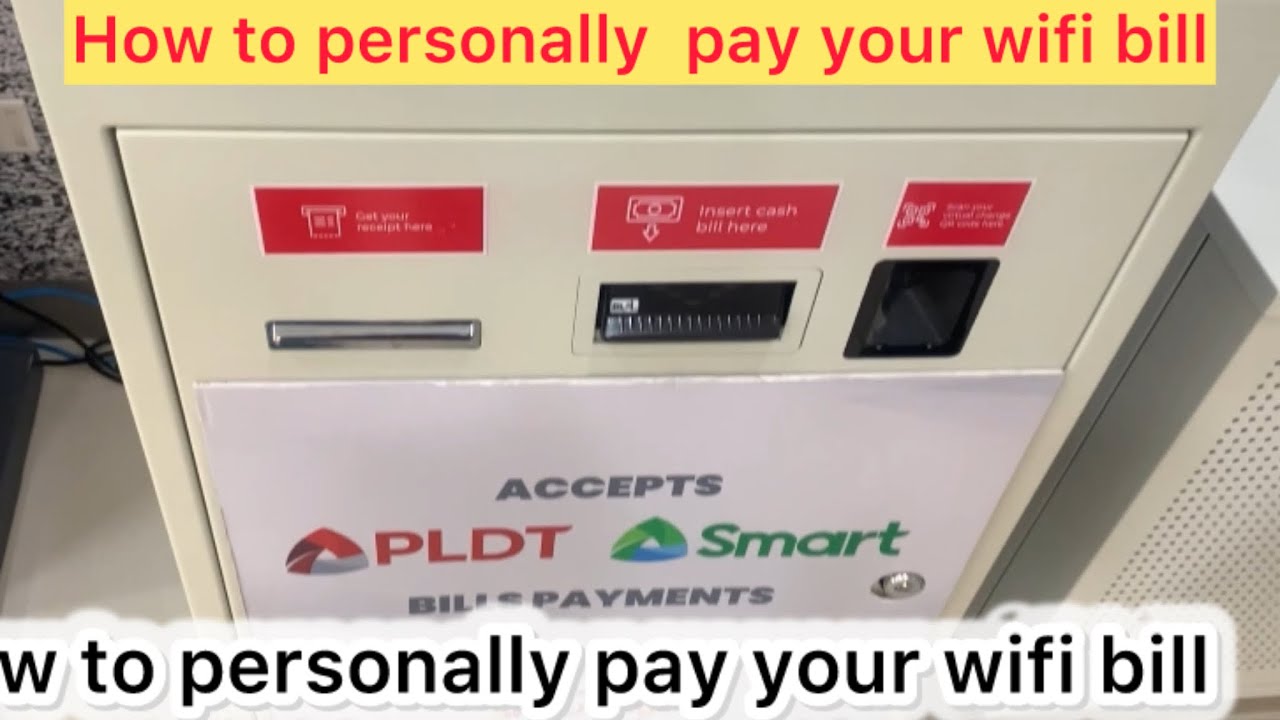 How to personally pay wifi bill at PLDT/SMART Office - YouTube