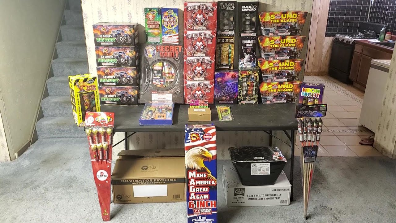 July 4th, 2024 Firework Stash Update (Part 2) - 2nd American Fireworks ...