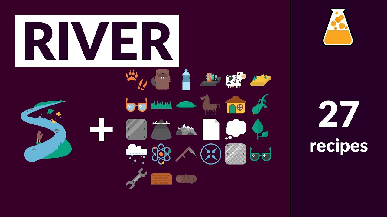 How To Use The RIVER In Little Alchemy 2 - YouTube