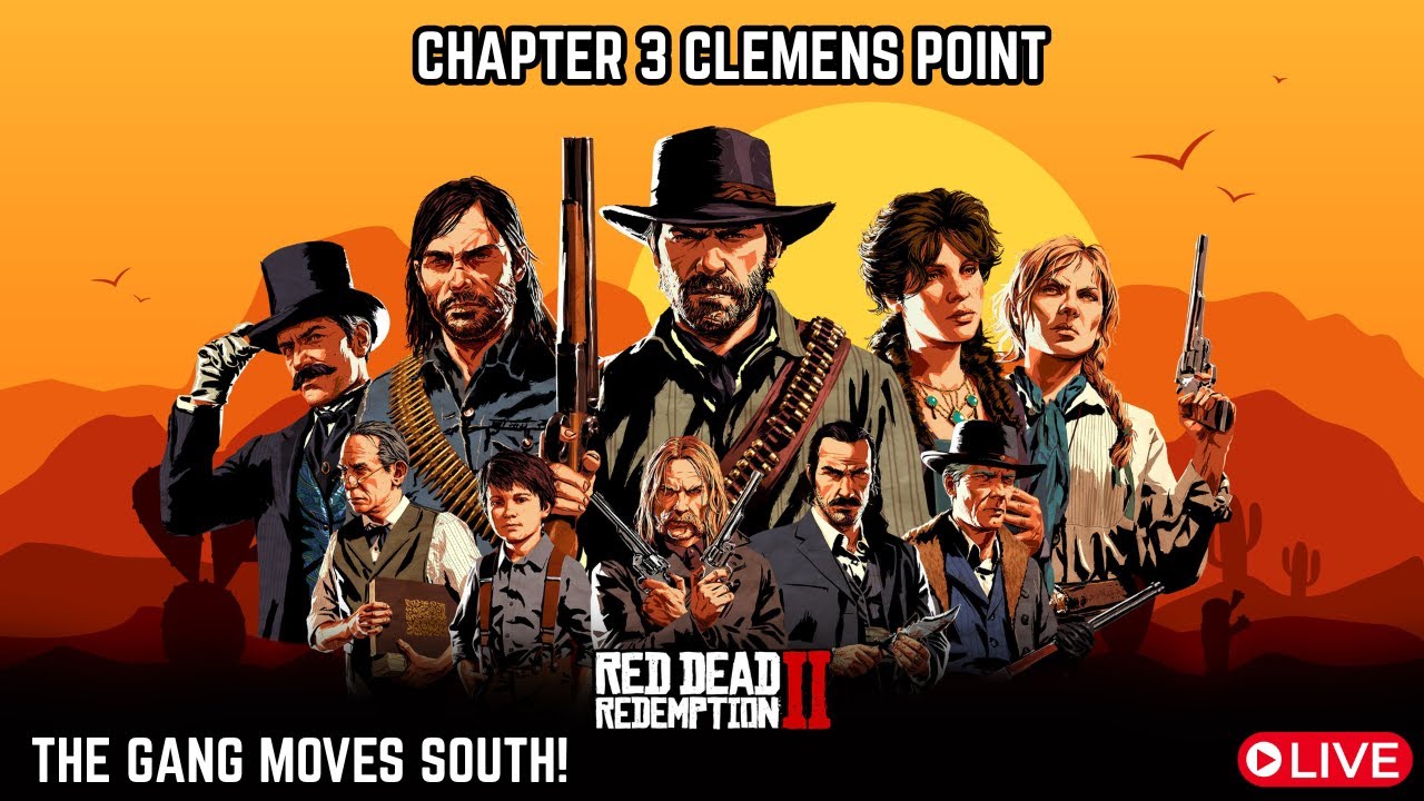 Red Dead Redemption 2 Gameplay | Chapter 3: Clemens Point | Arthur ...