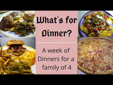 What's for dinner? | easy meals | dinner for a family of 4 - YouTube