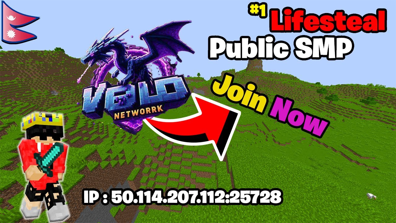 Nepali Lifesteal Public SMP Join Now | VOID MC | NepDipan | - YouTube
