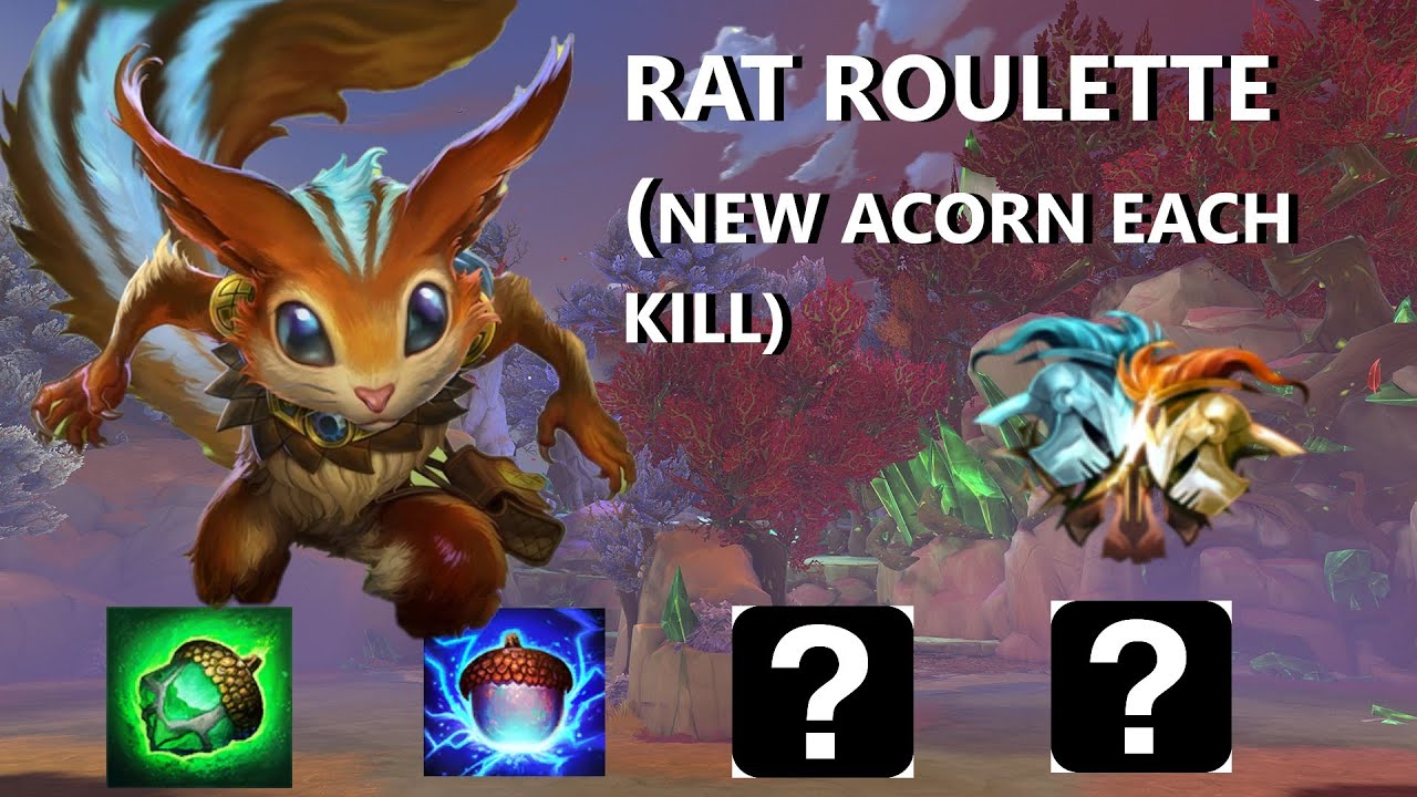 RAT ROULETTE!! (NEW ACORN EVERY KILL) - Grandmasters Ranked 1v1 Duel ...