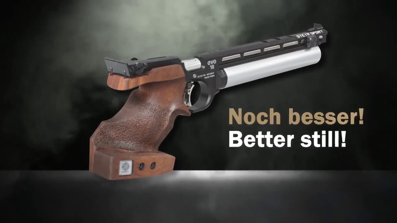 Exclusive Newly Launched, STEYR Evo 10 Air Pistol - YouTube