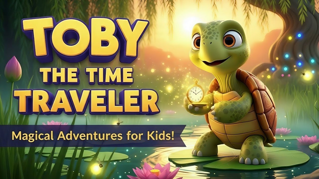Toby the Tiny Time Traveler 🕰️ | Magical Kids Story for Adventure & Fun ...
