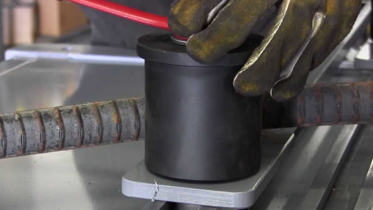 RMS Arc Bender (Rebar Machine Service) - YouTube